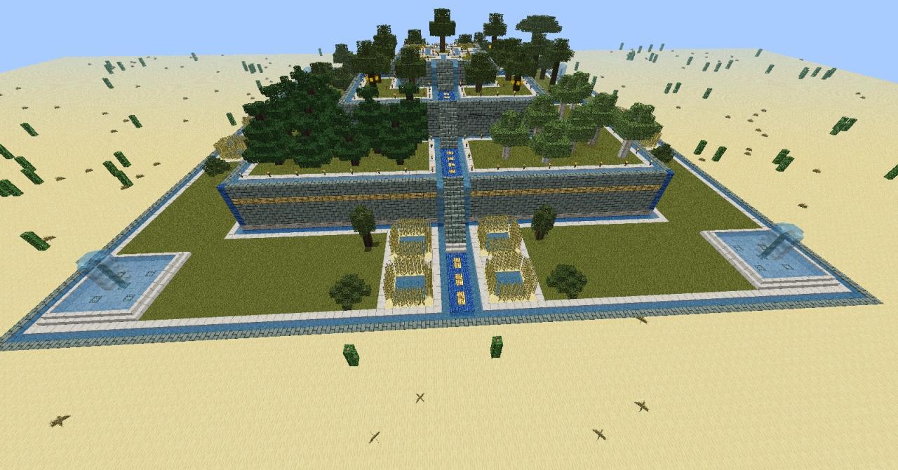 The Gardens of Babylon Minecraft Map