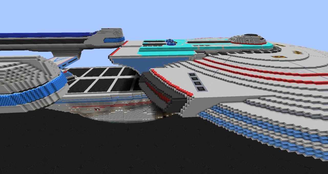 USS Enterprise B Minecraft Map