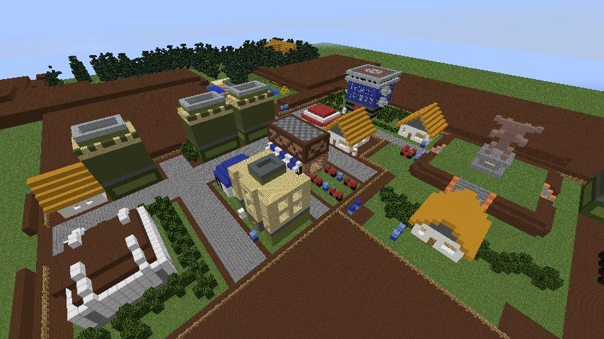 Minecraft - Sinnoh map replica part 2 ! Minecraft Map
