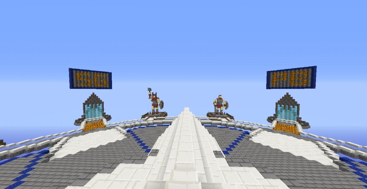 Server Spawn Area (Survival, Factions, MiniGames, etc) Minecraft Map
