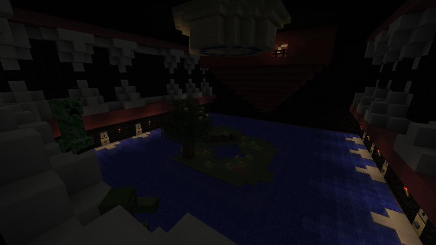 Sumerian/Ereshkellan water temple Minecraft Map