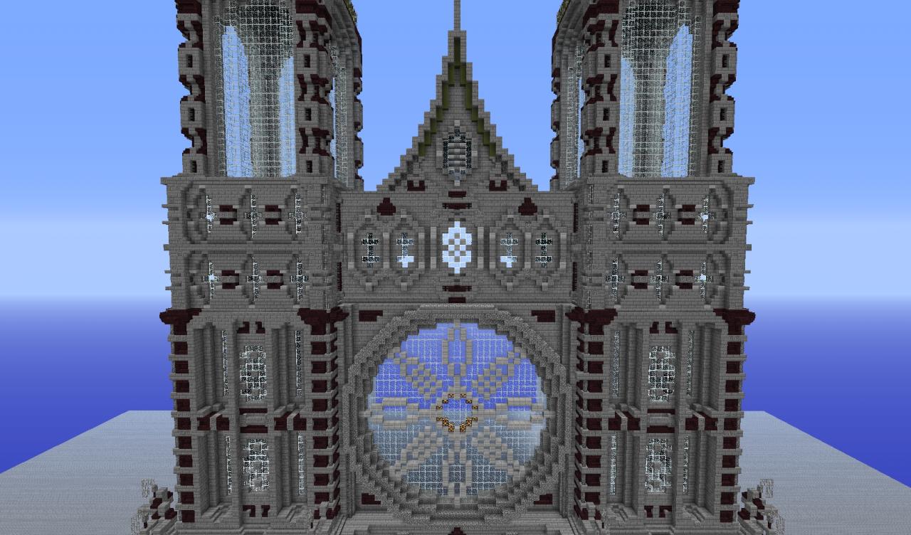 Massive Cathedral Minecraft Map