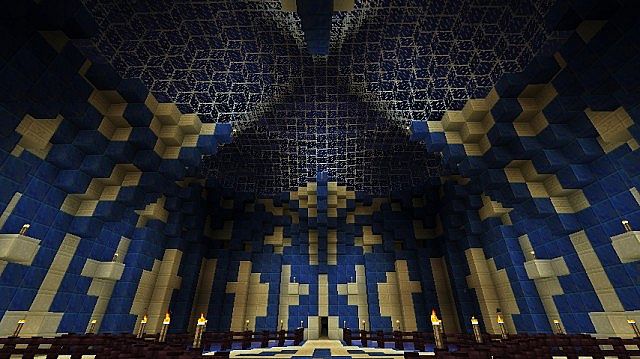 Sumerian/Ereshkellan water temple Minecraft Map