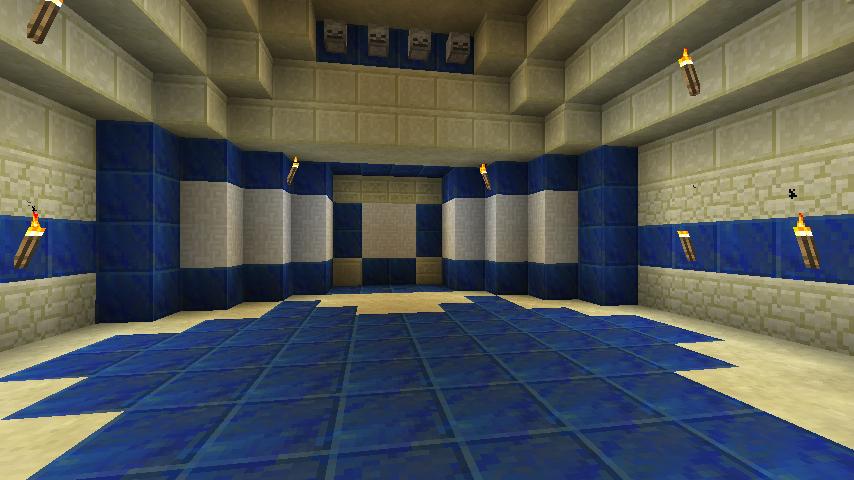 Sumerian/Ereshkellan water temple Minecraft Map