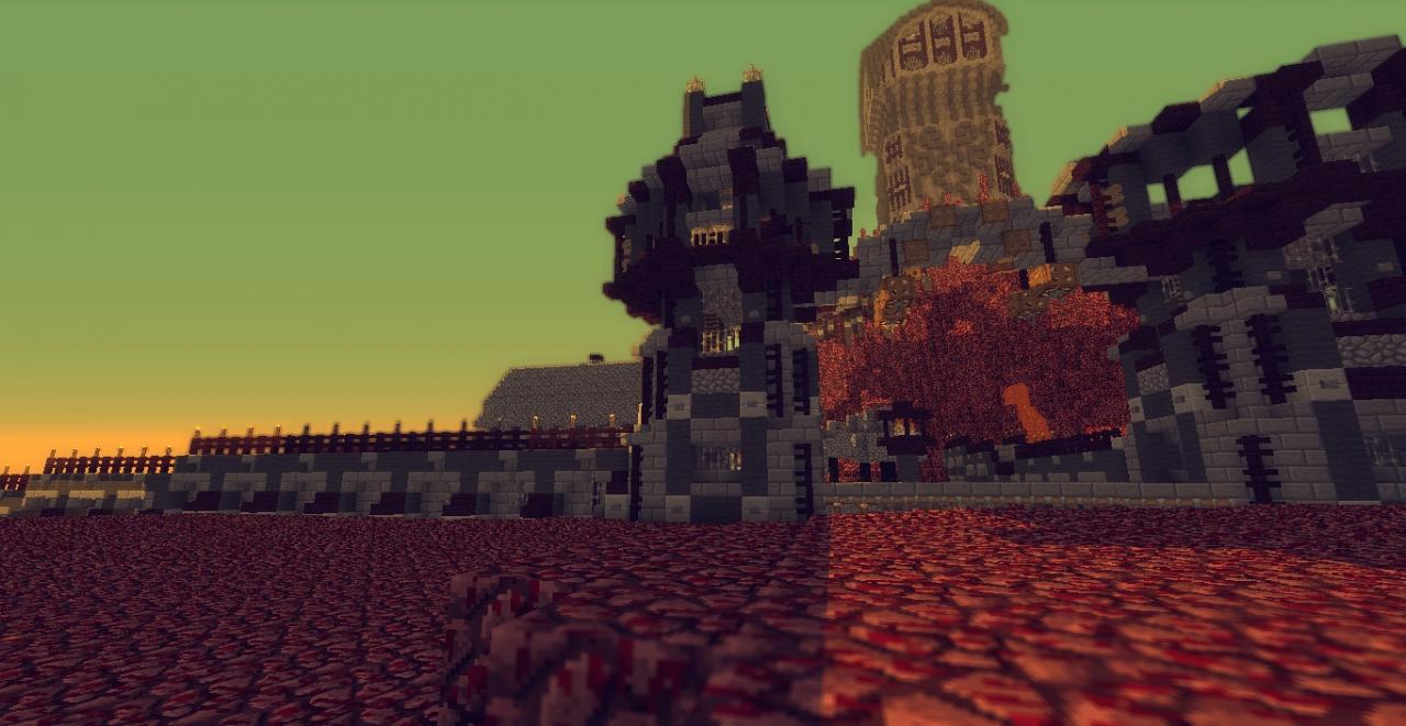The City of the survivals! [Nether Empire Contest Map] Minecraft Map