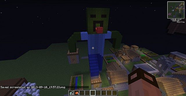 Giant World Minecraft Map