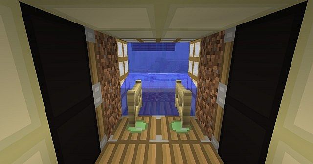 Underwater Hidden Entrance (tutorial)(ultra compact) Minecraft Project