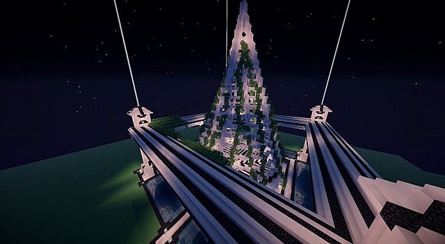 Needle Tower Garden Minecraft Map