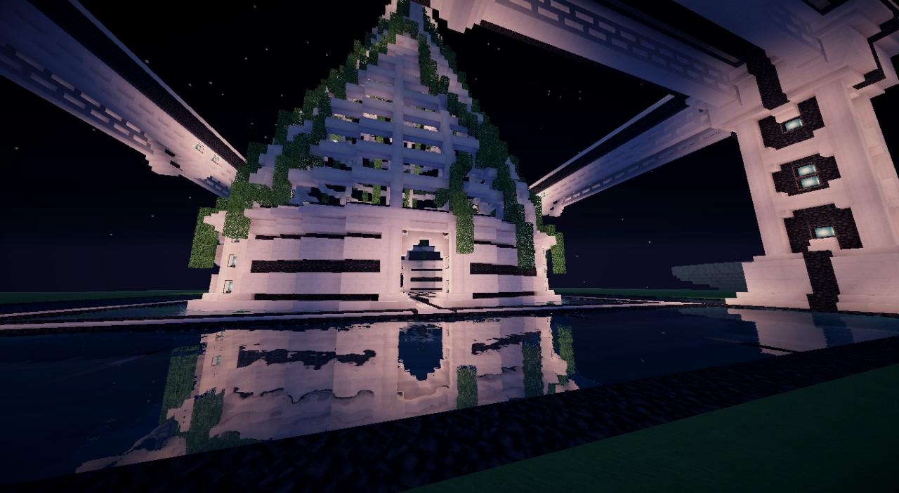 Needle Tower Garden Minecraft Map