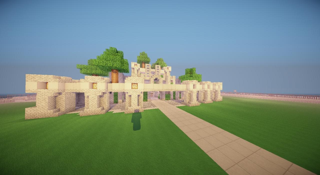 Plaza - Hanging Gardens Minecraft Map