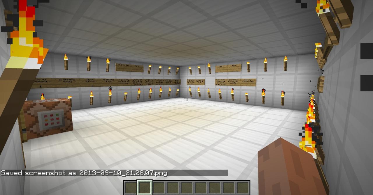 minecraft bowling a mini-game Minecraft Map