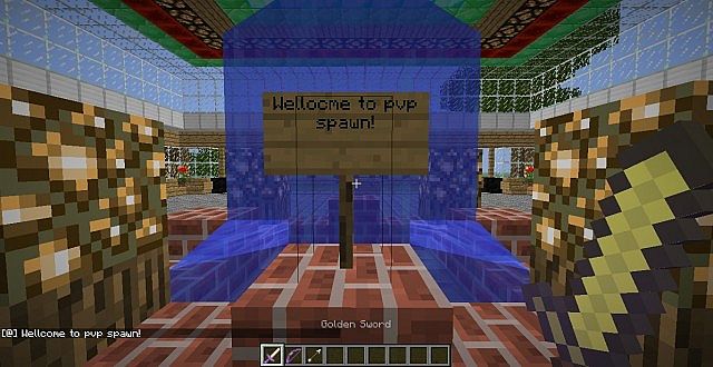 Pvp spawn for a server Minecraft Map