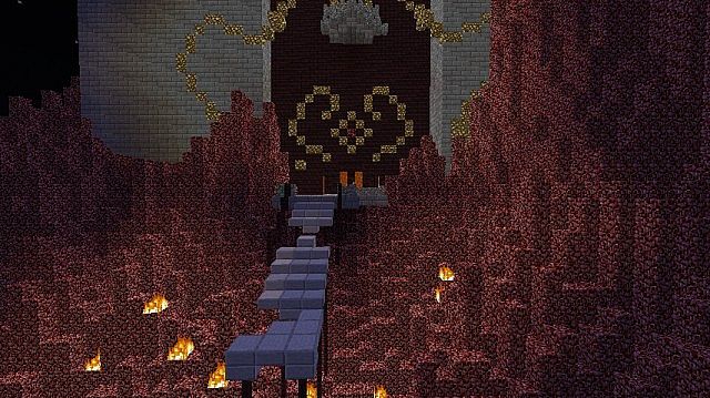 The throne of the before (Nether Contest) Minecraft Map