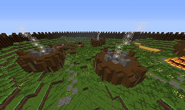 Tribal Village Minecraft Map