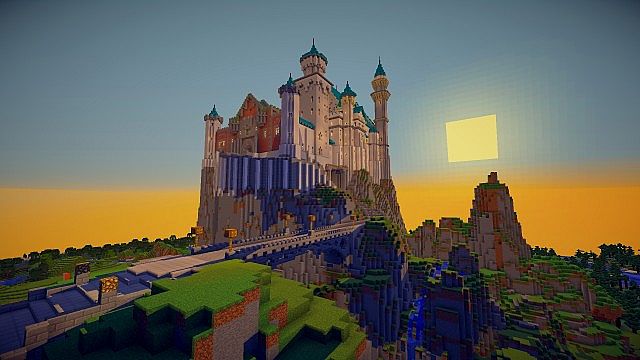 Neuschwanstein Castle Minecraft Project