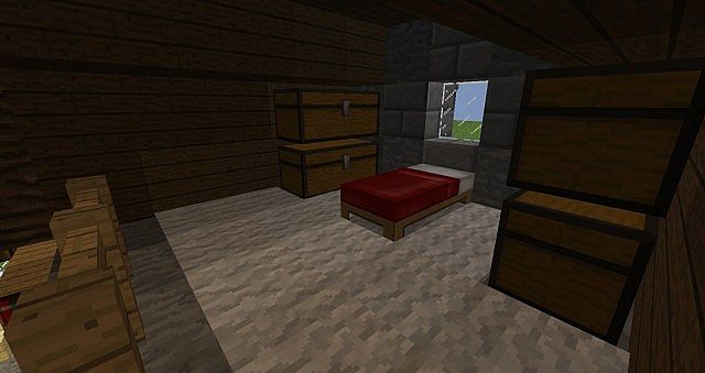 A Medieval House [1 bedroom] Minecraft Map