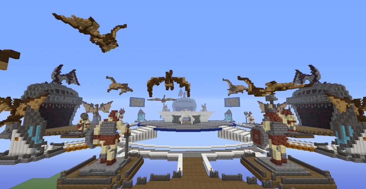 Server Spawn Area (Survival, Factions, MiniGames, etc) Minecraft Map