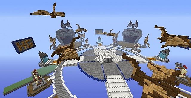 Server Spawn Area (Survival, Factions, MiniGames, etc) Minecraft Map