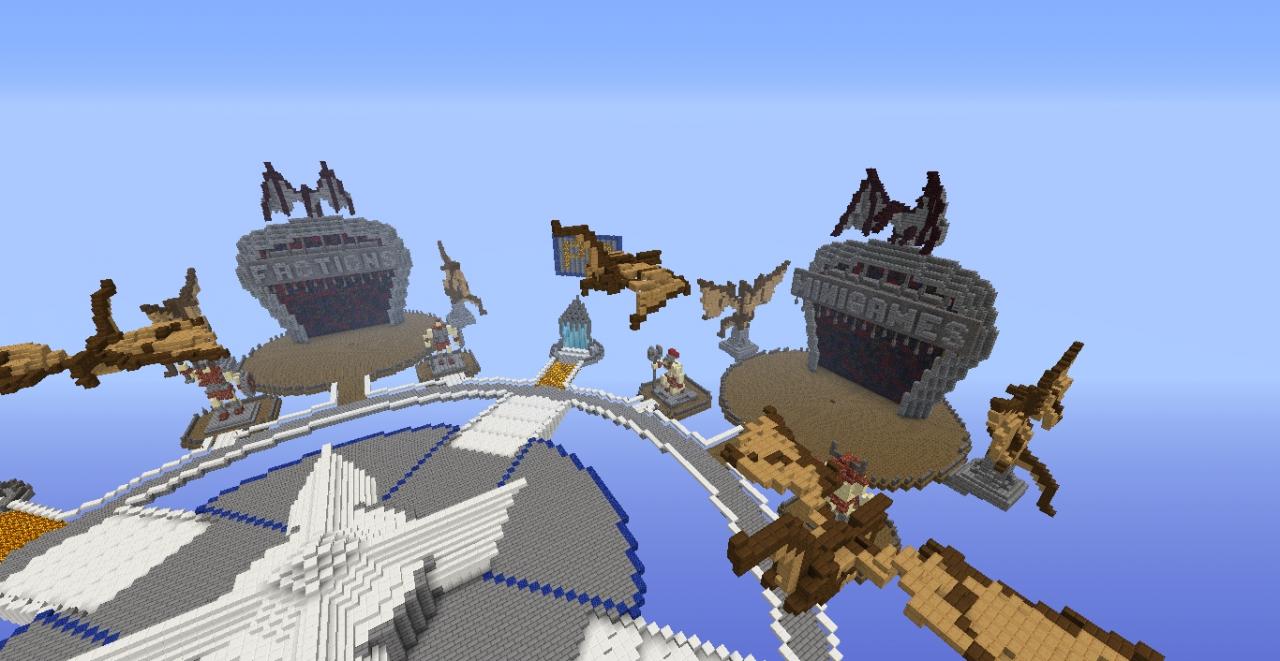 Server Spawn Area (Survival, Factions, MiniGames, etc) Minecraft Map