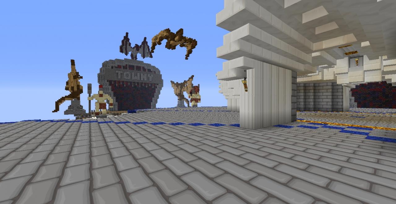 Server Spawn Area (Survival, Factions, MiniGames, etc) Minecraft Map