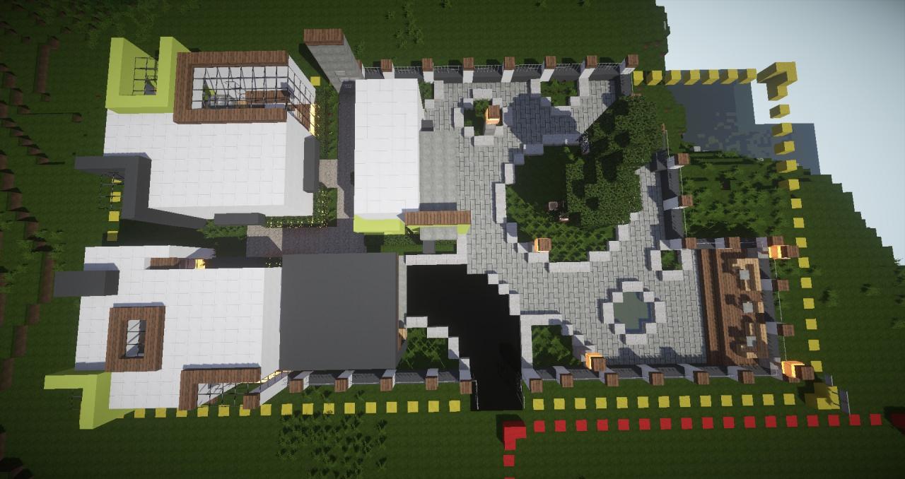 "Divide" Modern build Minecraft Map