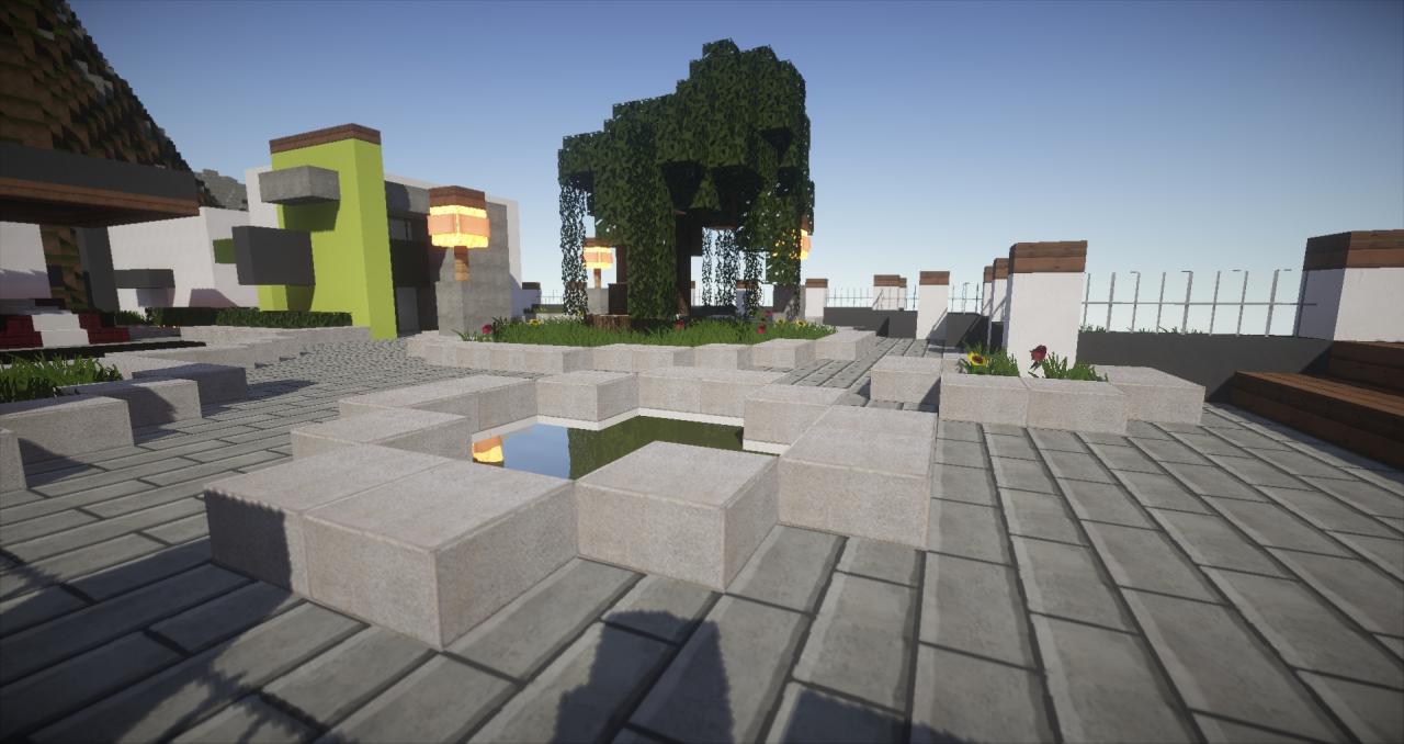 "Divide" Modern build Minecraft Map