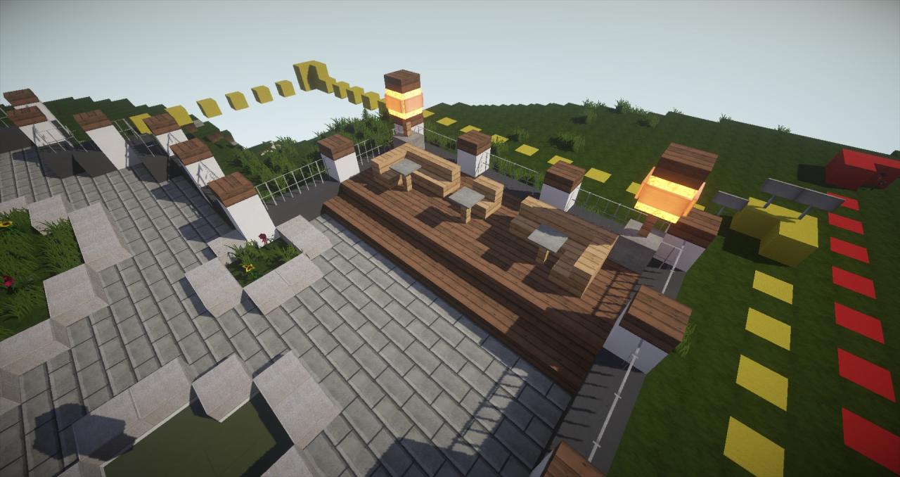 "Divide" Modern build Minecraft Map