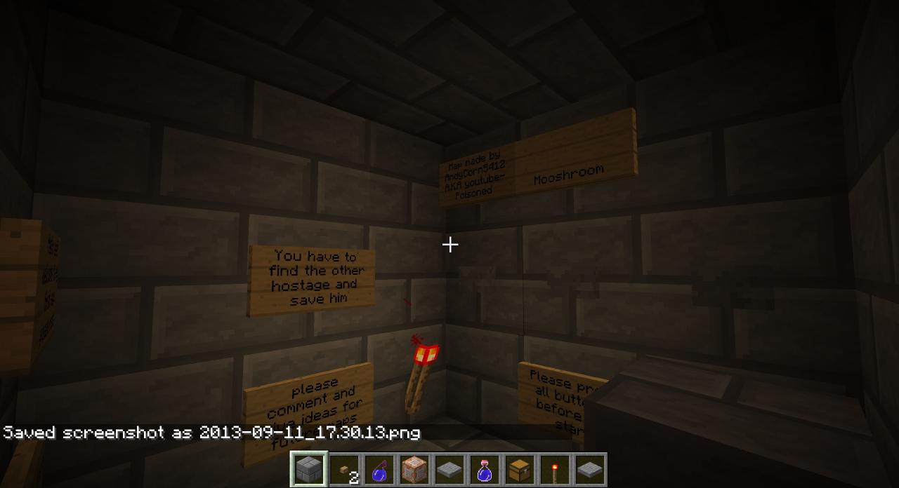 Minecraft-GET OUT short map Minecraft Map