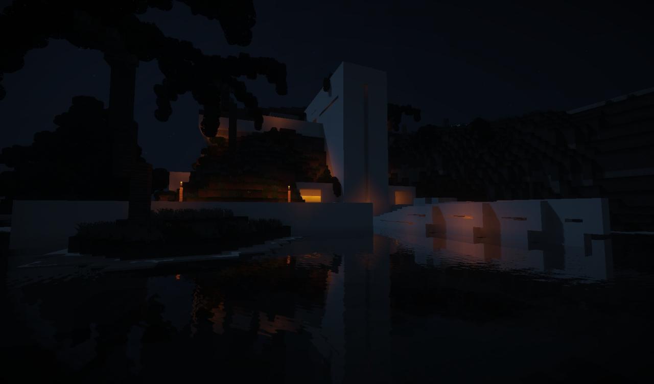 Modern Ocean-front Property Minecraft Map