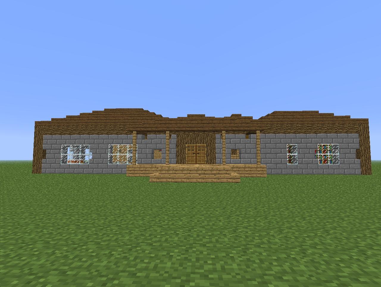 Minecraft Big House Minecraft Map