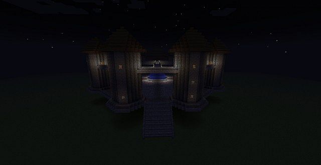 Floating Castle Minecraft Map