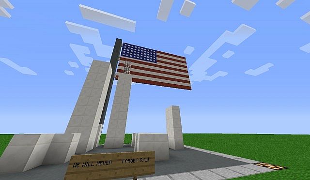 Never forget 9/11 Minecraft Map