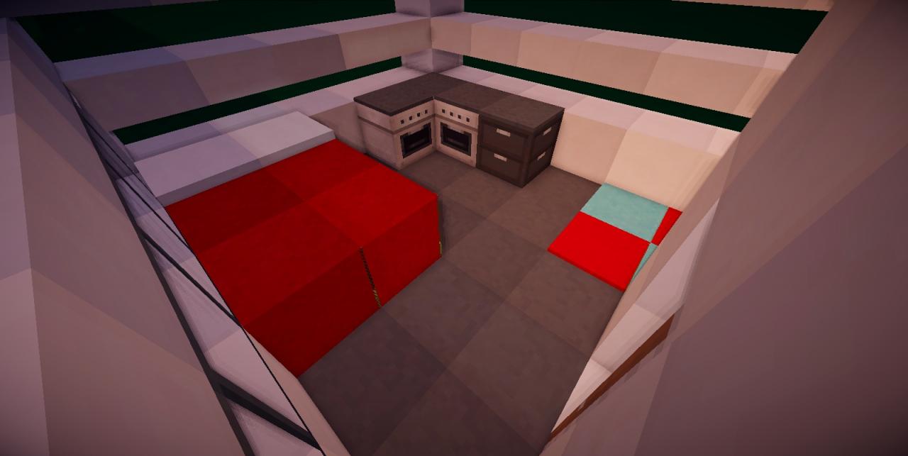 10x10 Modern home Minecraft Map