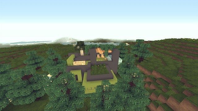 "Ledge" - a Modern Build Minecraft Map