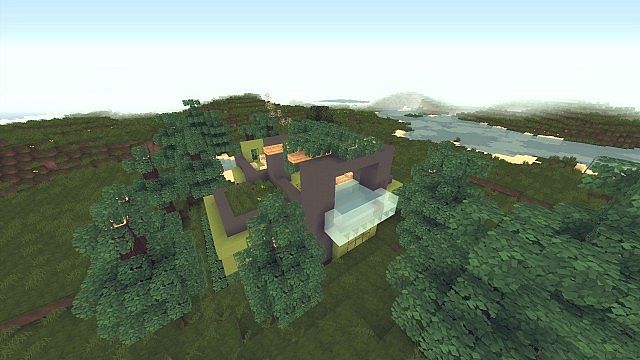 "Ledge" - a Modern Build Minecraft Map