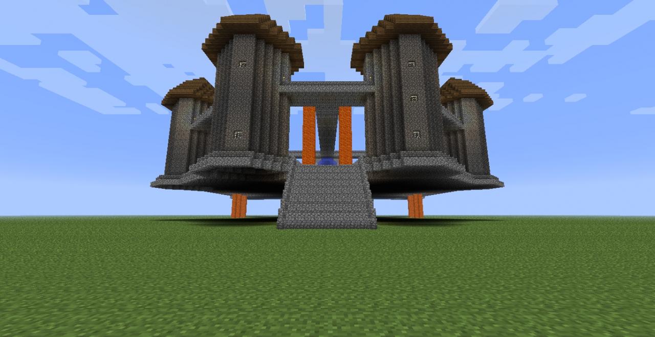 Floating Castle Minecraft Map