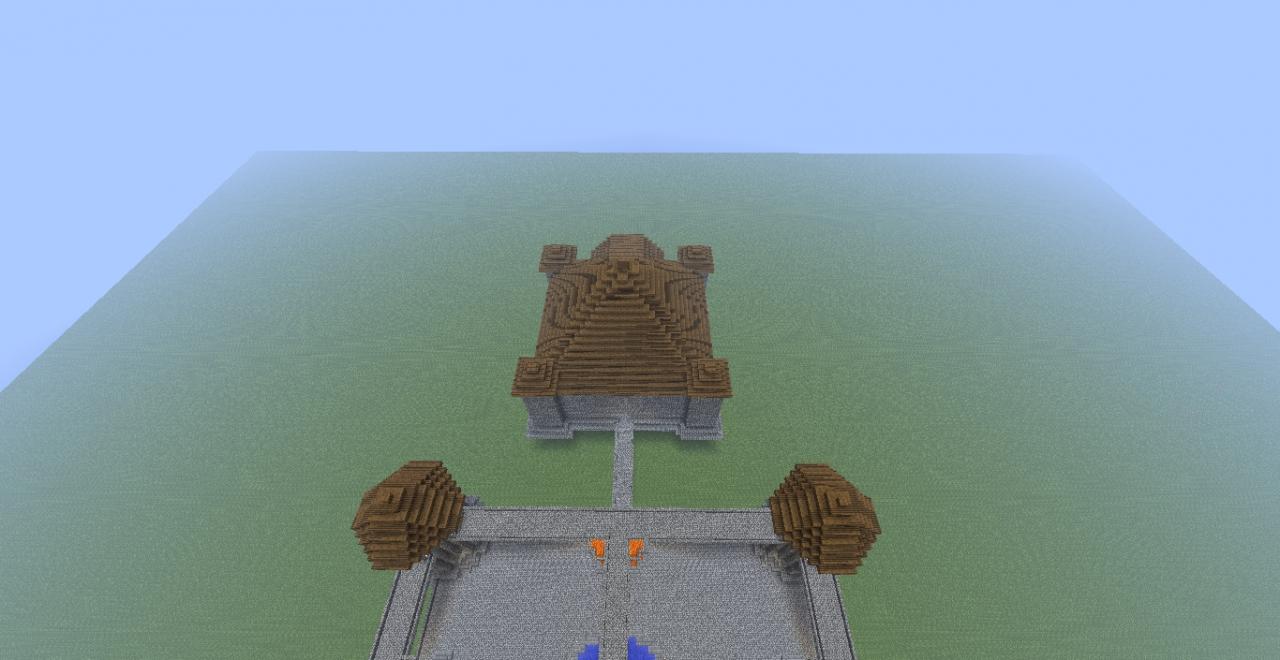 Floating Castle Minecraft Map