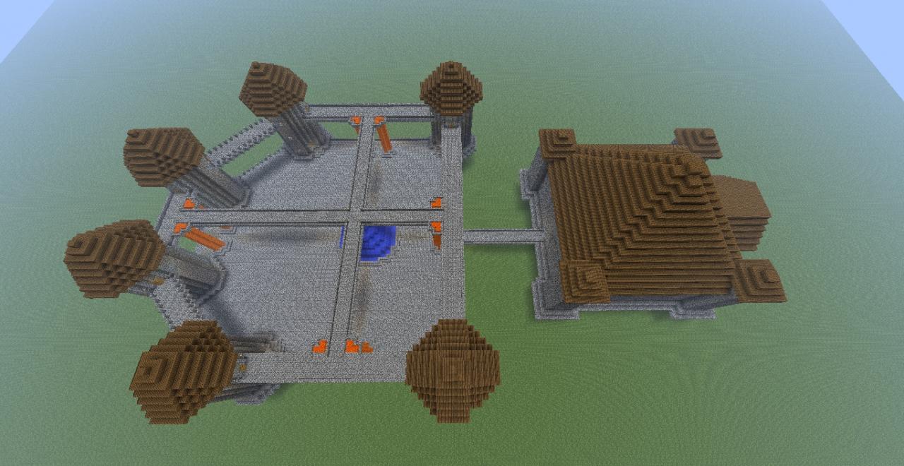 Floating Castle Minecraft Map