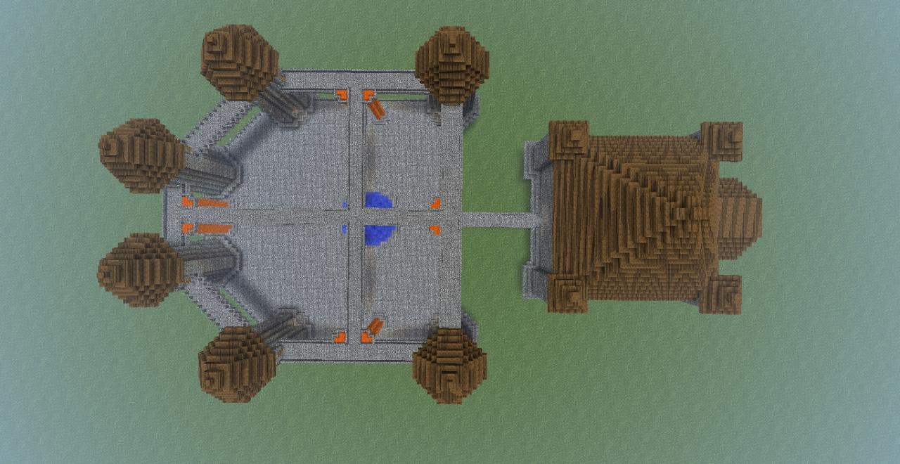 Floating Castle Minecraft Map