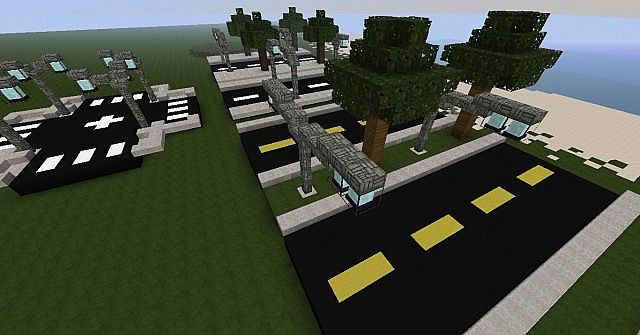 Road,s pack Minecraft Map