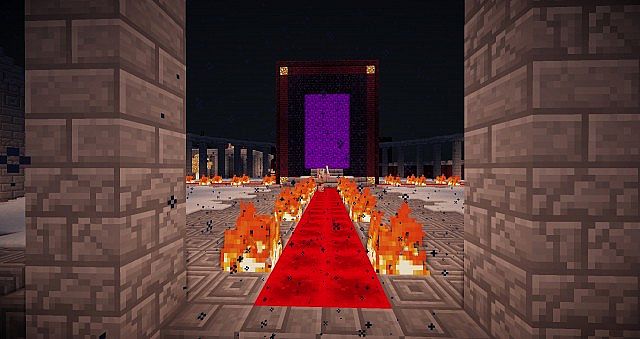 PMC Nether Contest - When hell freezes over and pigs fly Minecraft Map