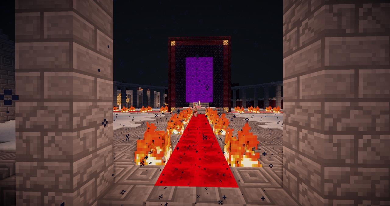 PMC Nether Contest - When hell freezes over and pigs fly Minecraft Map