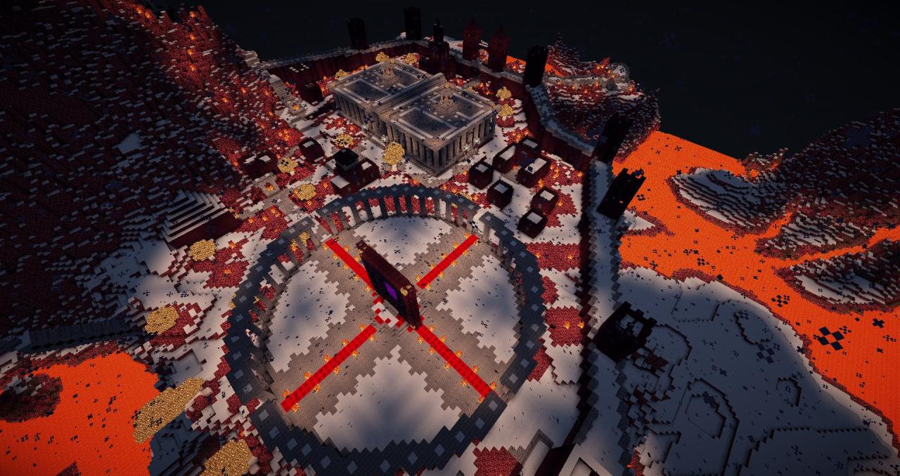 PMC Nether Contest - When hell freezes over and pigs fly Minecraft Map
