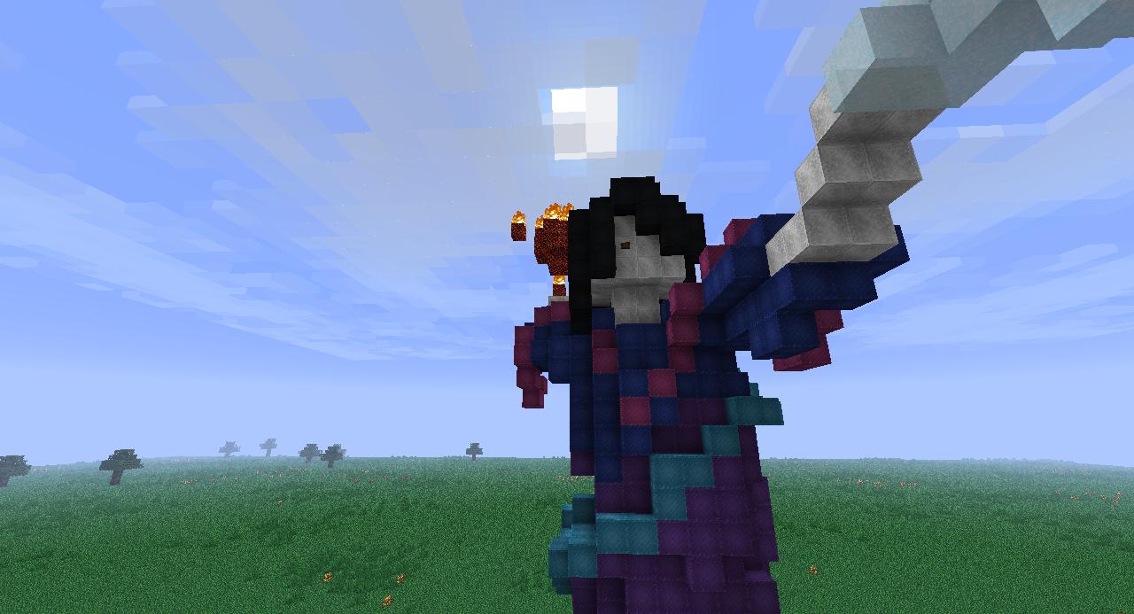 Mage battle (attempt at organics) Minecraft Map