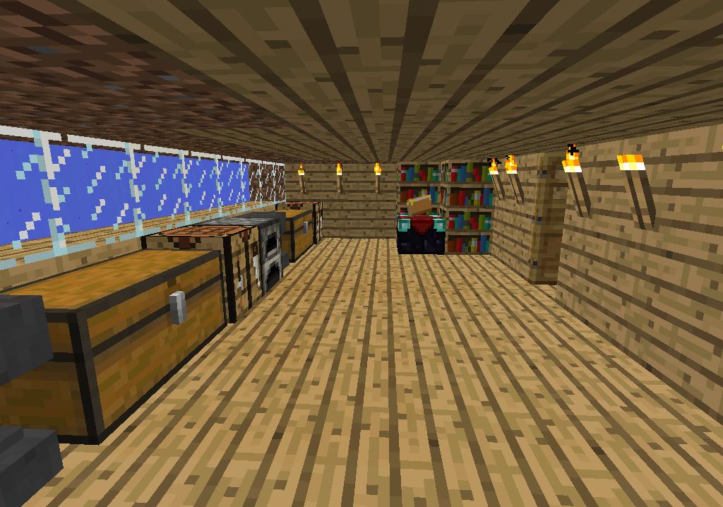 fisherman's house Minecraft Map