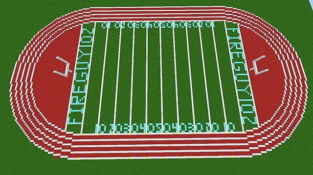 Track and Field Minecraft Map
