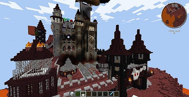 The Battle for the Nether (Nether Empire) Minecraft Map