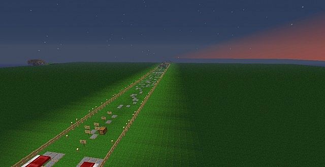 Creeper Run! Minecraft Map