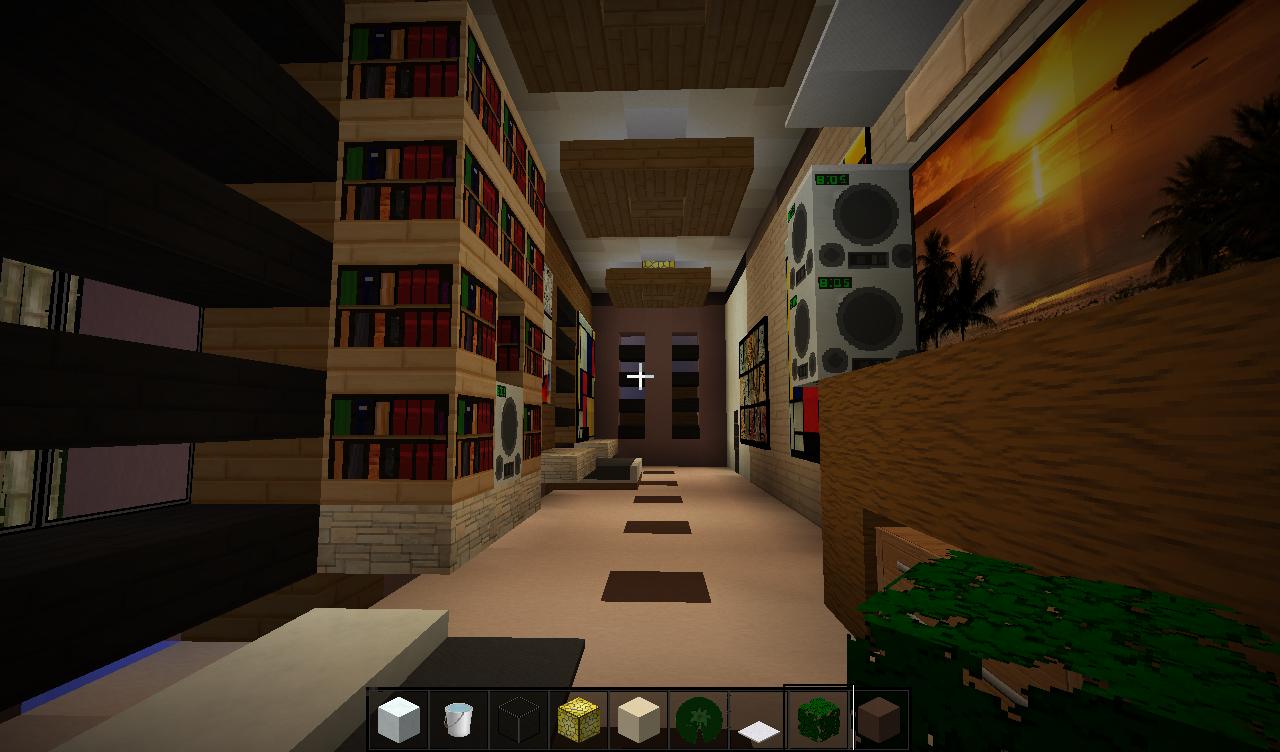 modern house 2 (V2) Minecraft Map