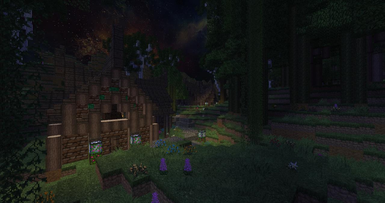 Brethil Nation of the Elves Minecraft Map